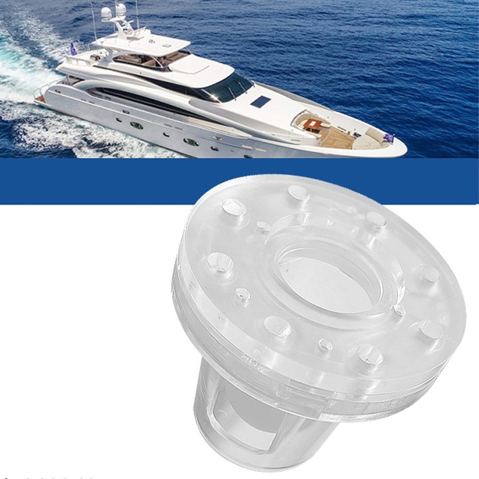 Boat Scupper Valve Self Bailing Valve Built-In Filter Impact-Resistant ...