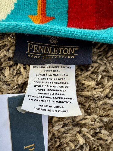Pendleton Beach Towel Blanket TUCSON Turquoise Supersized 40” X 70” Cotton New | eBay