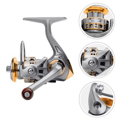 1PC Gapless Fishing Wheel Reel Metal Fishing Reel Fishing Accessories ...