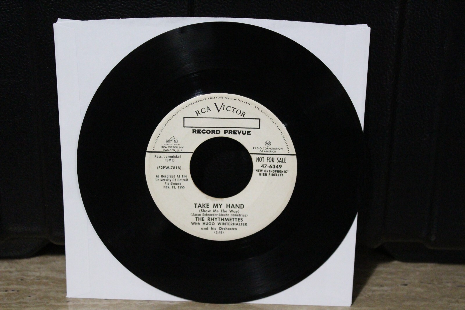 THE RHYTHMETTES 45 RPM PROMO RECORD...ZRT | eBay