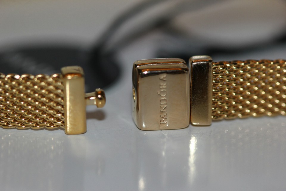 AUTHENTIC NWT PANDORA Reflexions™ 567712 Shine Mesh BRACELET CHOOSE ...