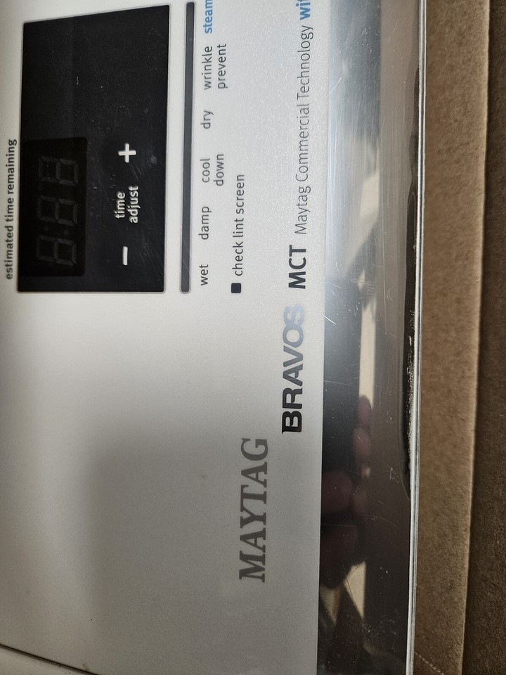 Maytag Bravos MCT Dryer With Steam Touch Panel Control Board | eBay