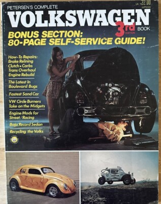 Petersen's Complete Volkswagen VW Book 3rd Edition (PB, 1973, Petersen ...
