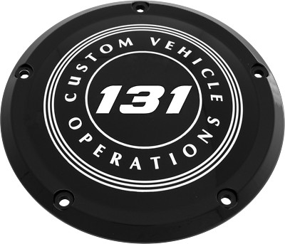 CUSTOM ENGRAVING 6 M8 SOFTAIL DERBY COVER 131 CVO BLACK 131-09-67BG | eBay