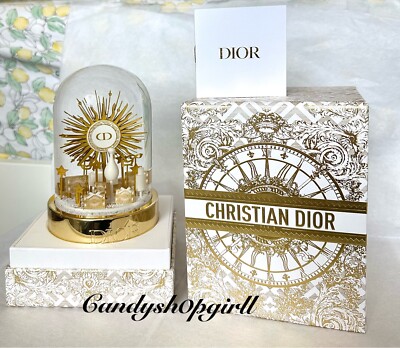 NEW DIOR Holiday 2024 Limited VIP Edition Snow Globe W/Dior Envelope ...