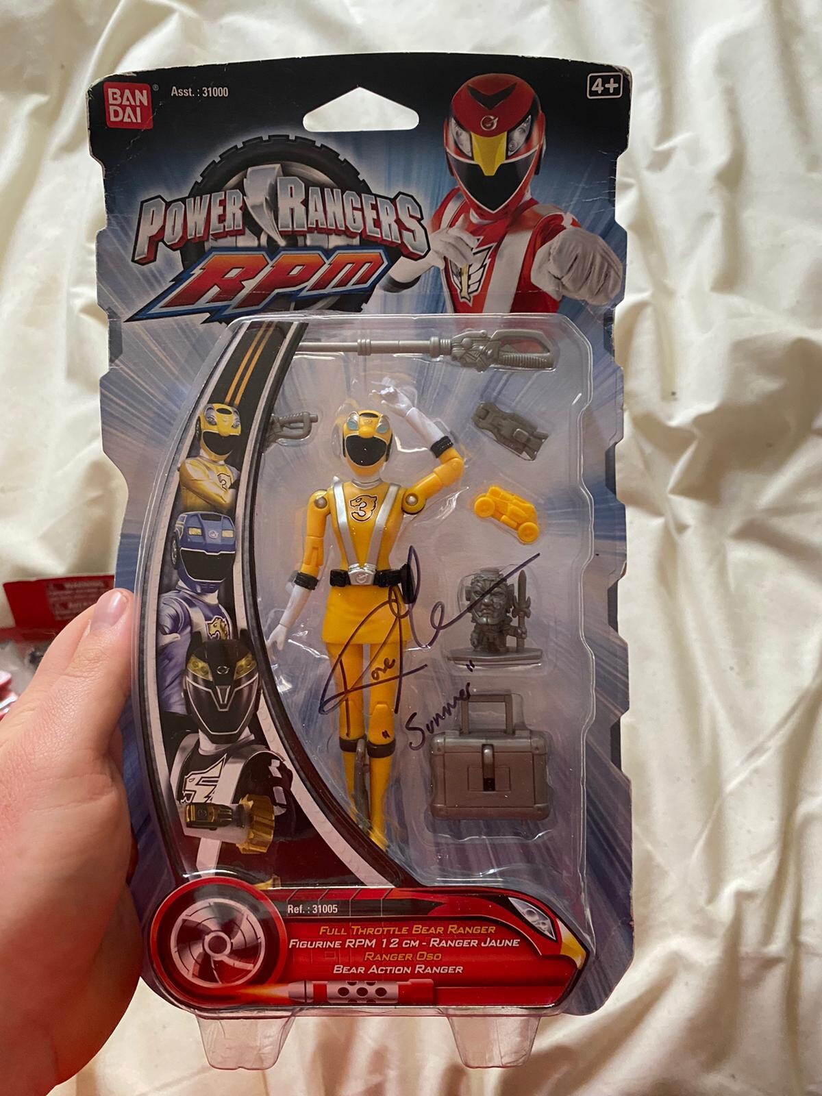 Power Rangers Rpm Yellow Ranger Toy