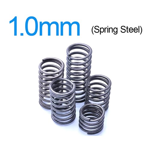 1.0mm Wire Dia Compression Springs Spring Steel 10-60mm Long 6mm to ...