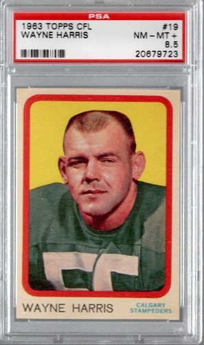 Wayne Harris 1963 Topps #19 PSA 8.5 | eBay