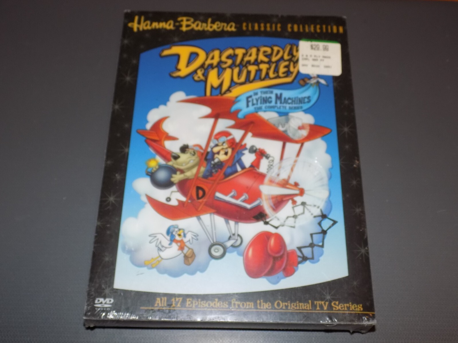 DASTARDLY & MUTTLEY COMPLETE ALL 17 EPISODES Hanna-Barbera 3-Disc DVD ...