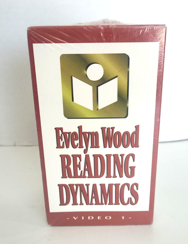 LOT of 3 EVELYN WOOD READING DYNAMICS - Speed & Memory Techniques - VHS Tapes | eBay