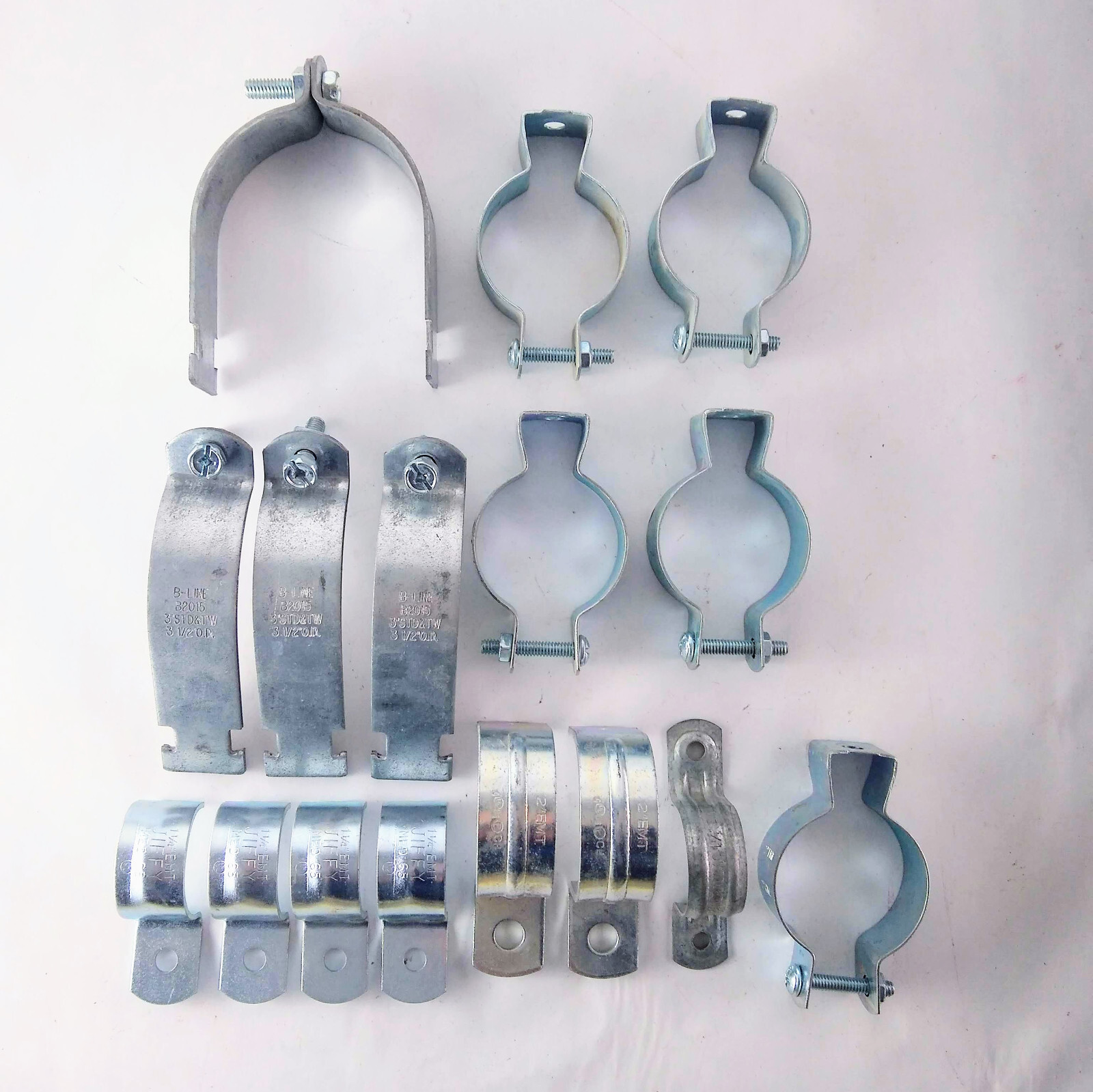 16 Steel Conduit Hangers & Straps Crouse-Hinds Eaton Minerallac 2" 3" 1 ...
