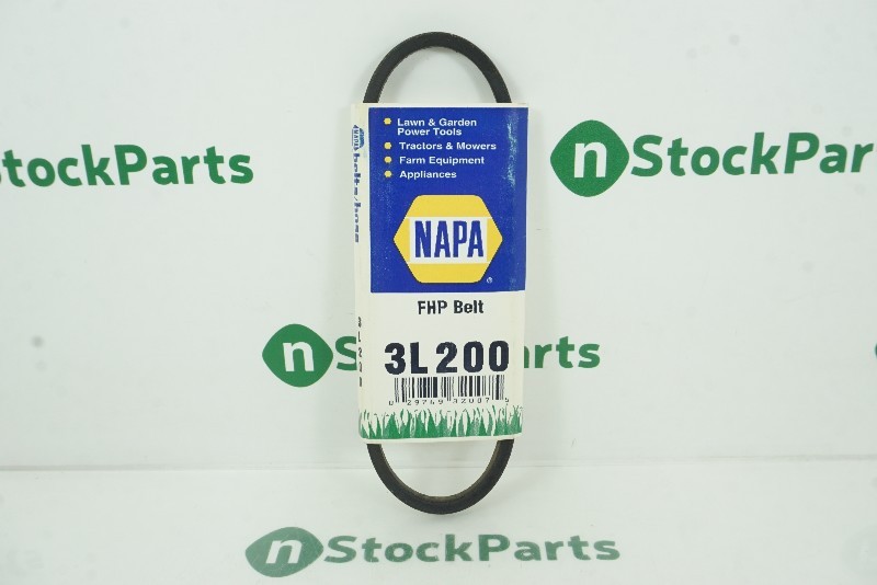 - 3/8" X 20" Rubber V Belt NAPA Gates DAYCO Durkee Atwood PIRELLI 3L200 ...