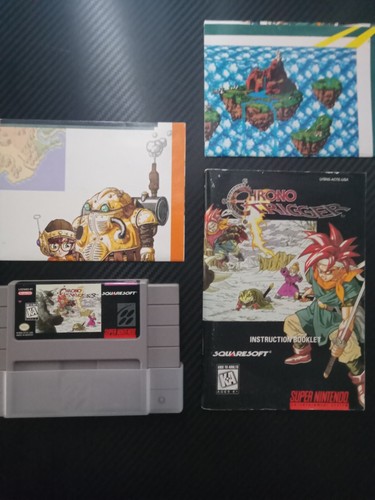Chrono Trigger (Super NES, US Version) Game, Manual, & Inserts, Tested ...