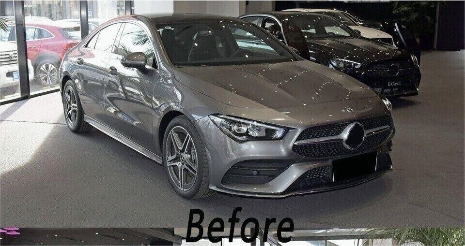 For 2020 2021 Mercedes Benz CLA W118 Facelift CLA 45S Front Bumper Body ...
