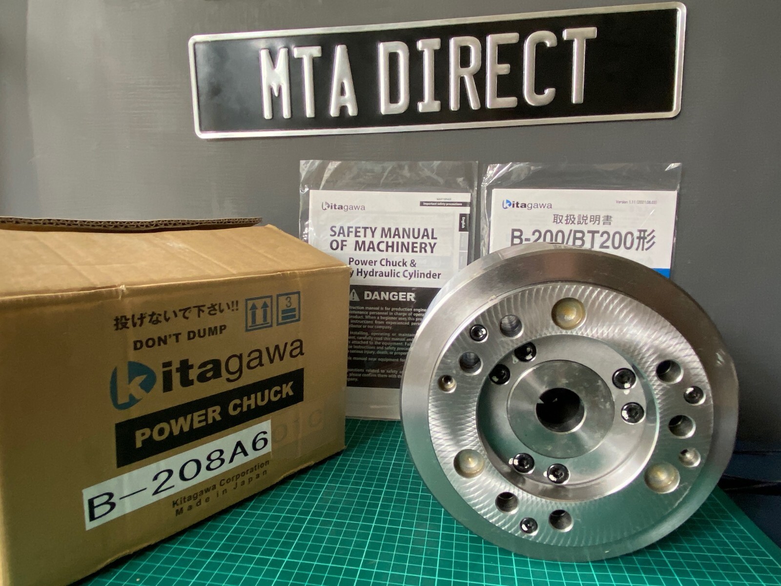 Kitagawa B-208 Power Chuck (B208) (Free Shipping) | eBay