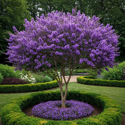 Vitex Chaste Tree Plant Live Shrub Agnus Castus Purple 1 Quart - 2.5 ...