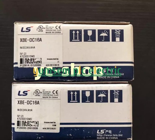New LS XBE-DC16A Logic Controller Expansion ModuleFast Shipping via ...