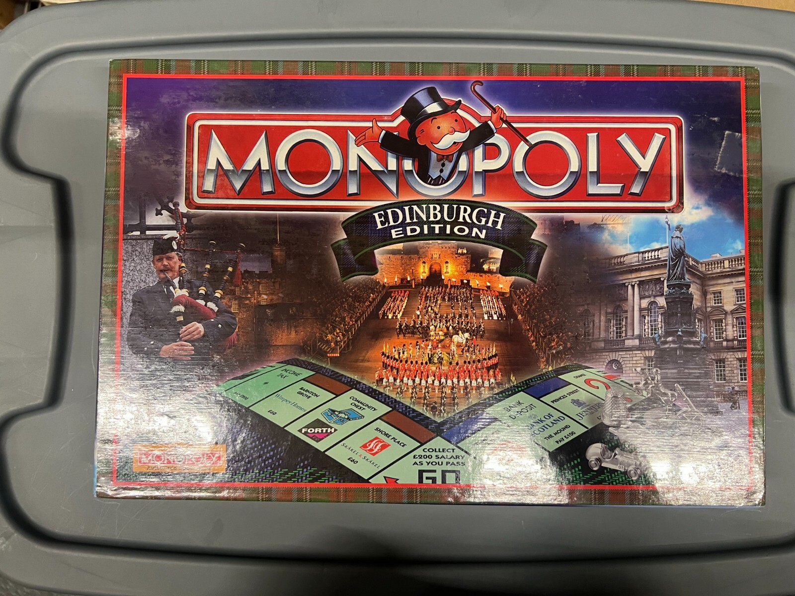 Monopoly Liverpool Edition Board Game Scotland By Hasbro 1998 British ...
