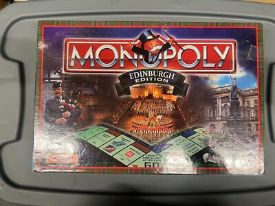 Monopoly Liverpool Edition Board Game Scotland By Hasbro 1998 British ...