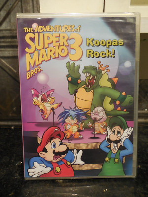 The Adventures of SUPER MARIO BROS. Koopas Rock DVD Children's Cartoon ...