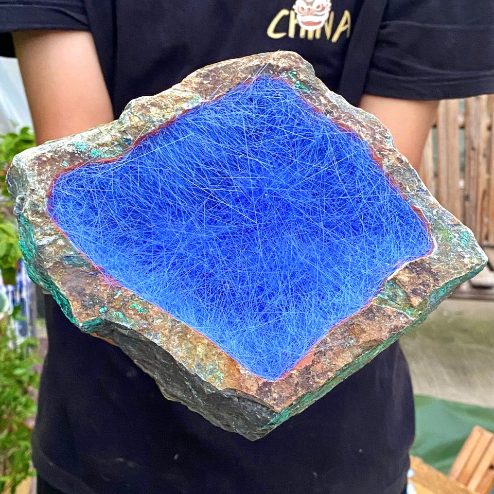 6.66LB Natural Goethite Crystal Quartz Energy Ore Healing Mineral ...