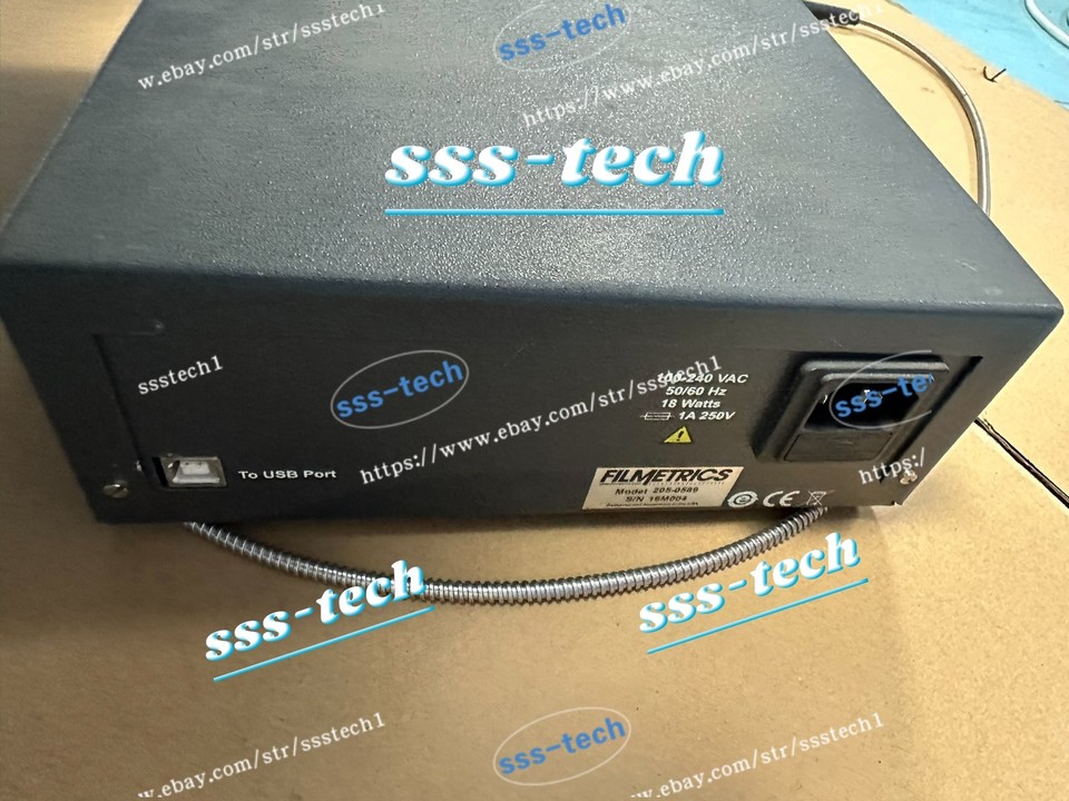 Filmetrics F10-HC THIN-FILM ANALYZER Equipped with fiber optic cable ...
