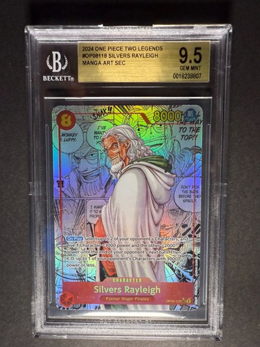 Silvers Rayleigh (Parallel) (Manga) OP08-118 Two Legends Foil - ENG ...