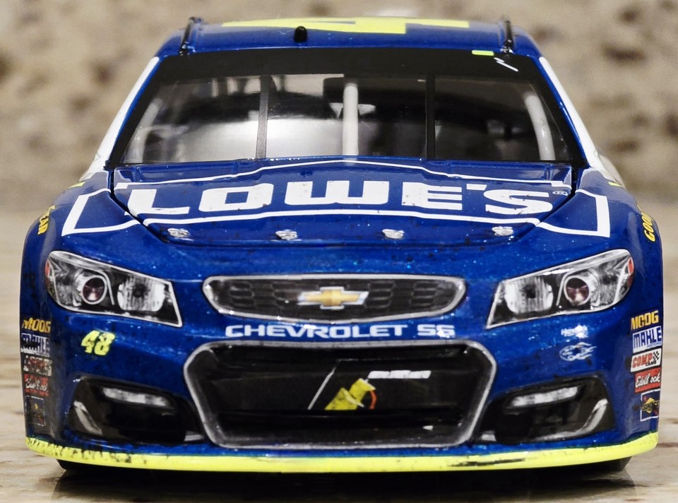 2017 #48 Jimmie Johnson Lowe's SS Bristol Race Win 1:24 Diecast Action ...