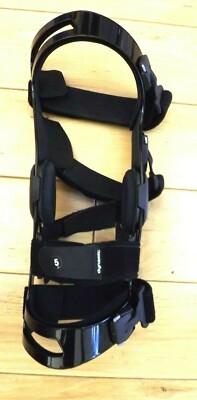 BREG RIGHT XS AXIOM-D ELITE LIGAMENT KNEE BRACE BLACK PK428201 | eBay