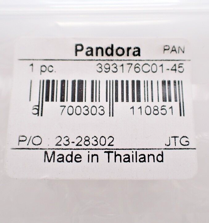 Authentic Pandora #393176C01-45 Treated Cultured Pearl & Beads Necklace ...
