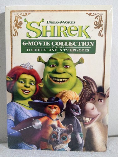 Shrek 6-Movie Collection [New DVD] Boxed Set, Dolby, Dubbed, Slipsleeve ...