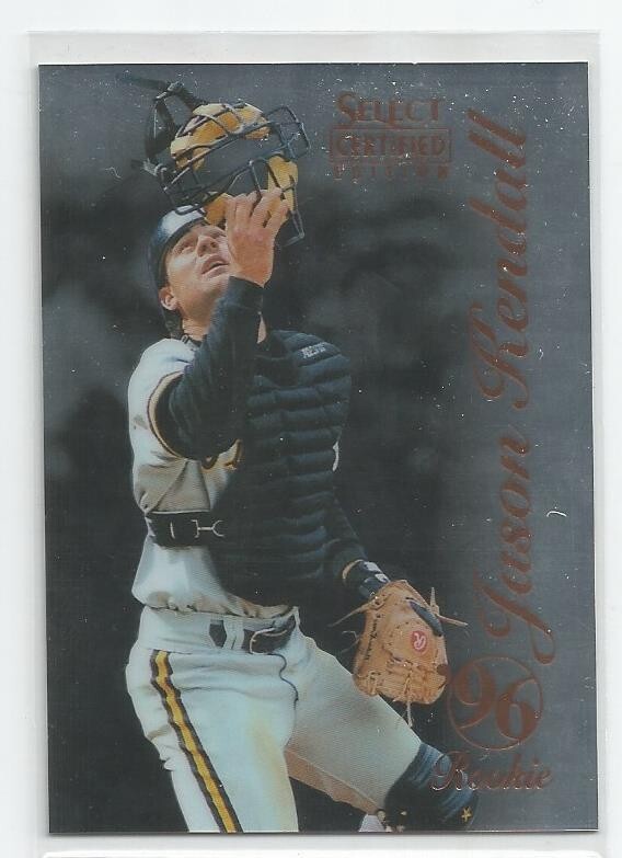 1996 Pinnacle Select Certified Jason Kendall Rookie Card #108 ...