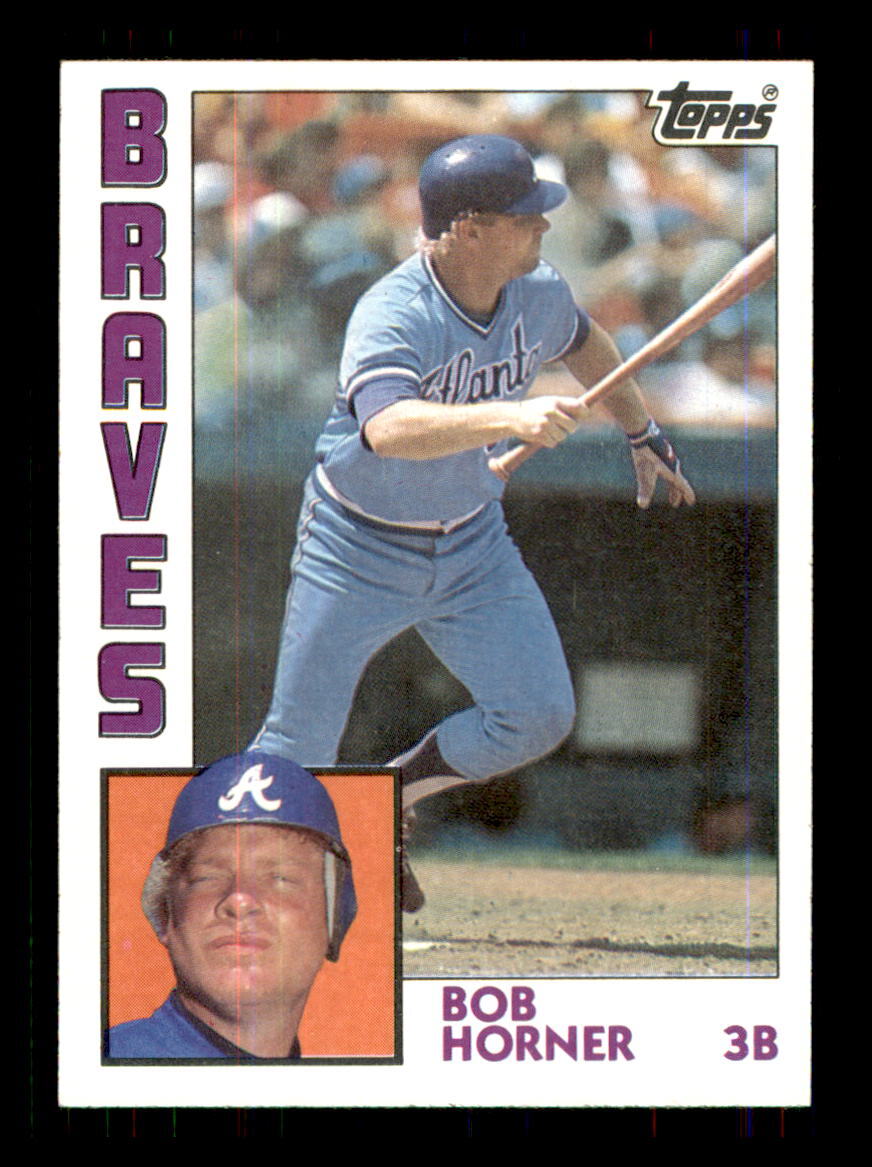 1984 Baseball 1984 Topps Bob Horner Atlanta Braves #760 1 | eBay