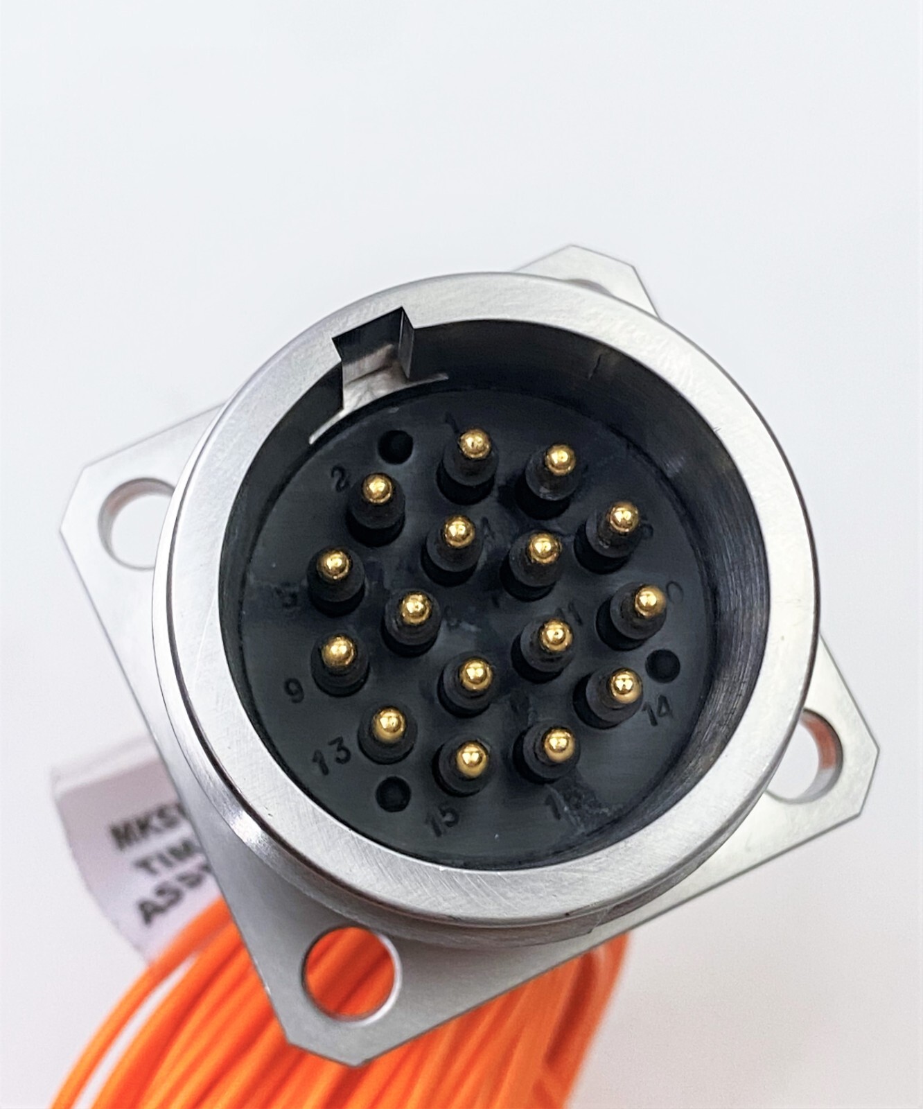 MKSW-716-FCR, TIMSD 754168 Amphenol 16 PIN Wire Cable Connector ...