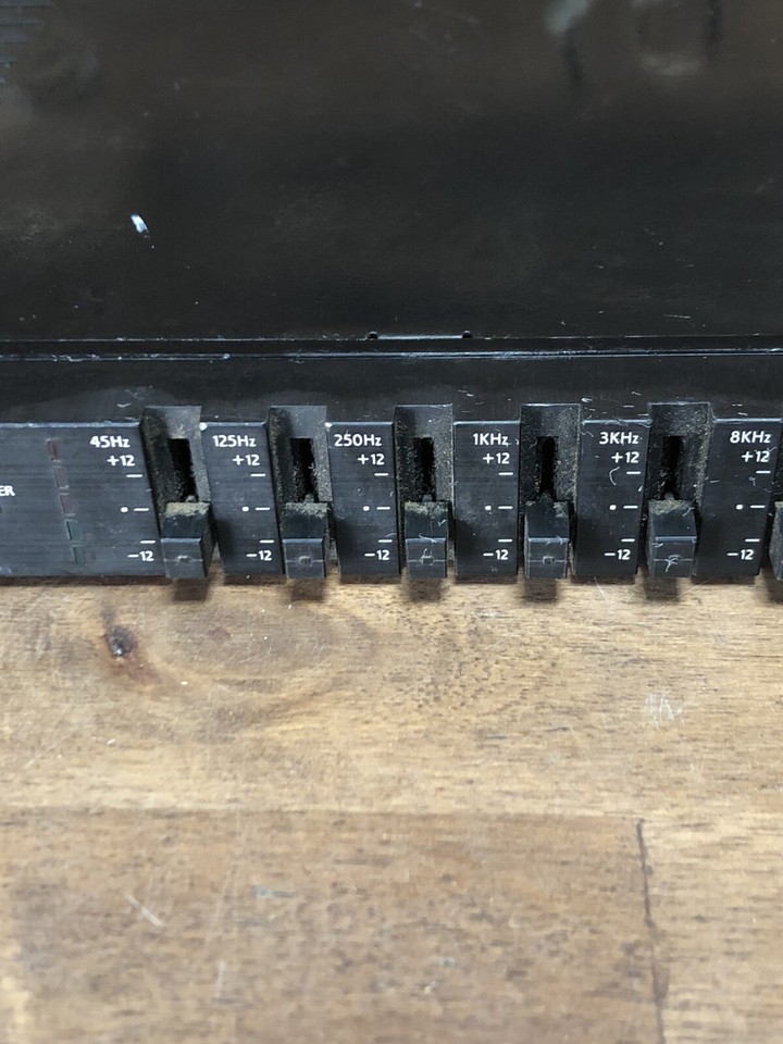 Vintage Alpine 3217 Old School 7 band Graphic Car Equalizer | eBay
