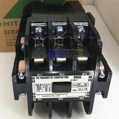 ONE HITACHI BH50 220V Contactor New | eBay