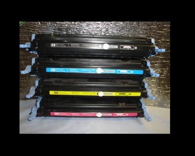 HP Q6002A Yellow Toner 2600 2605 80% original OEM toner remaining | eBay