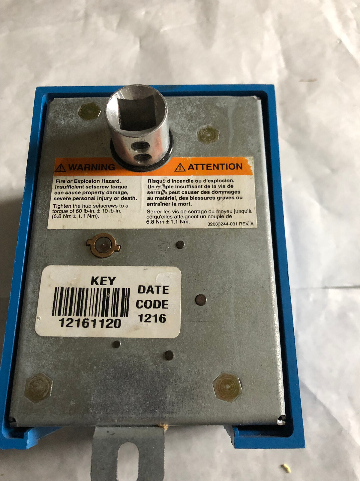 Cleaver Brooks 945-00229 Direct Coupled Rotary Actuator Same As ...