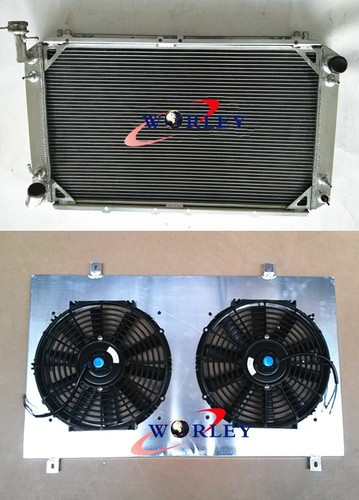 4Row Radiator+Shroud For Nissan Patrol Safari GQ Y60 2.8 4.2 Diesel ...