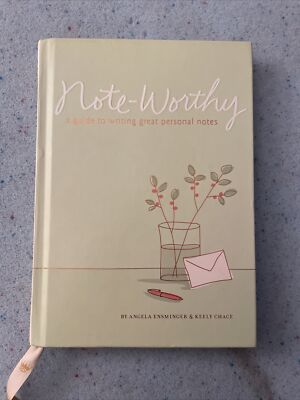 Hallmark Gift Book NOTE WORTHY Hardcover Guide to Personal Note Writing ...