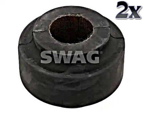 SWAG Anti Roll Bar Bushing Kit Front Axle Fits MERCEDES W210 S210 ...