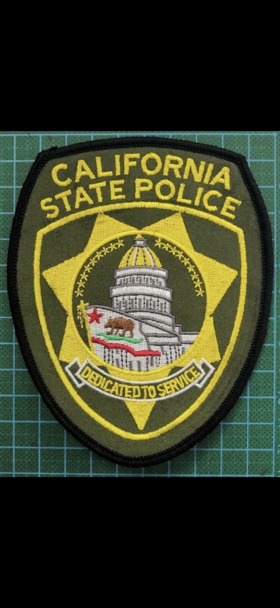 California State Police Badge