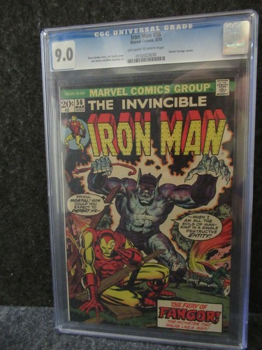 Iron Man #56 CGC 9.0 Marvel Comics 1973 Jim Starlin Steve Gerber Mike ...