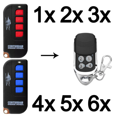 Centurion/Avanti TX4/MPS/DPS/SDO21 T Series Garage Door Compatible ...
