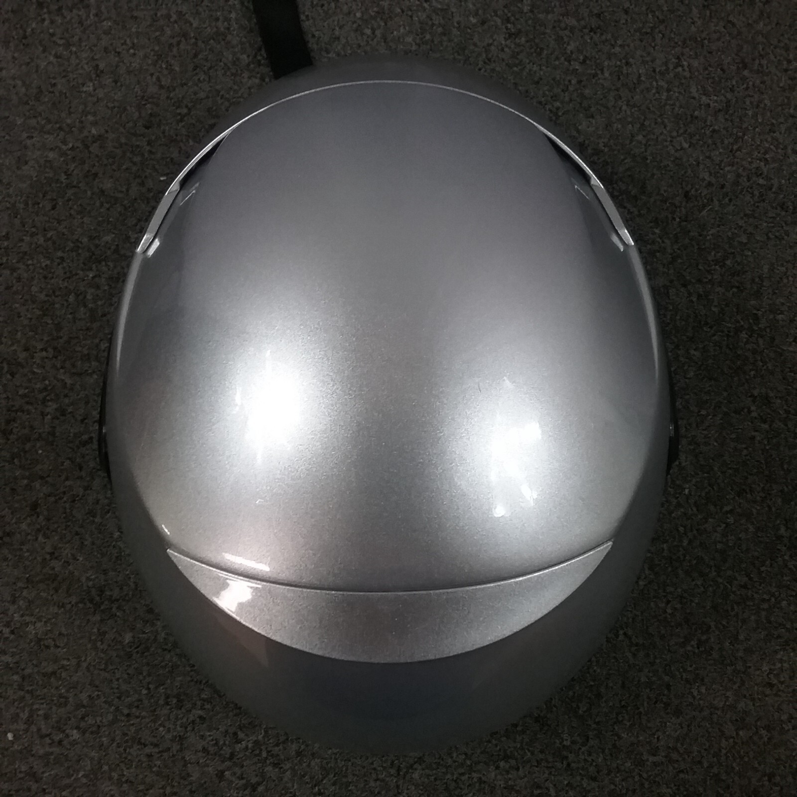 HJC OPEN FACE MOTORCYCLE HELMET MEDIUM SILVER | eBay