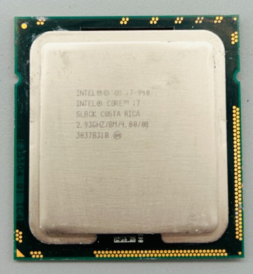 Intel Core i7-940 - 4 x 2,93 GHz Quad-Core CPU Prozessor Sockel 1366 | eBay