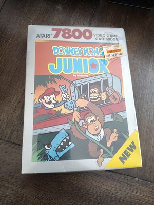 Donkey Kong Junior - Atari 7800, 1988 (Brand New, Sealed) 77000501813| eBay