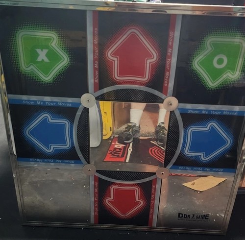 DDR TOURNAMENT Champion METAL DANCE PAD 15 pin Dance Dance Revolution ...