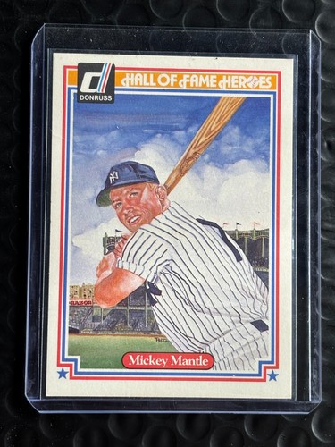 1983 Donruss Hall of Fame Heroes - Mickey Mantle #7 New York Yankees | eBay