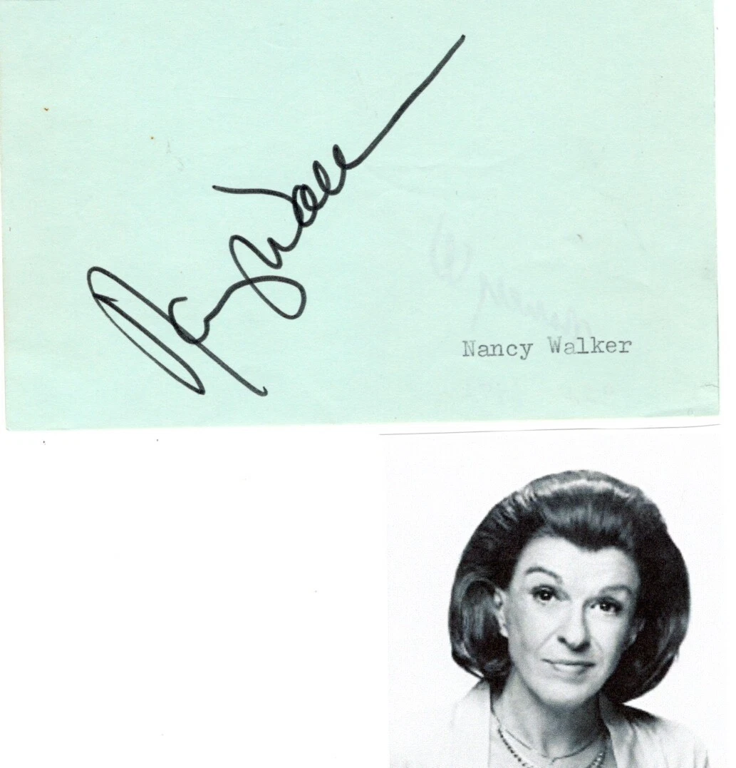 Nancy Walker Actress